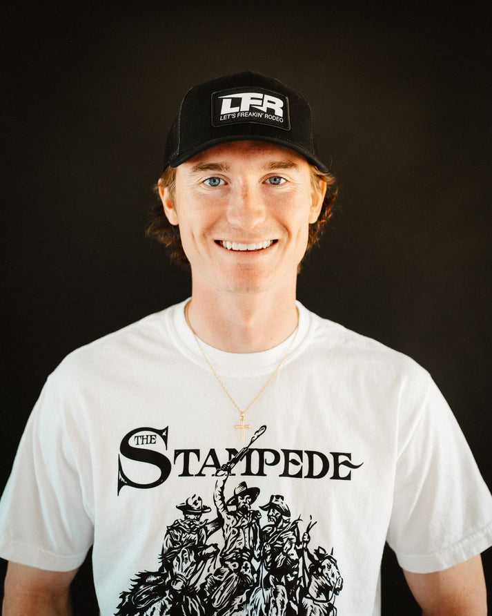 Black LFR Lightning Patch Cap – Let's Freakin' Rodeo